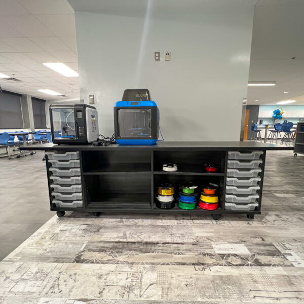 Mobile Tote Carts - SAFFE Furniture